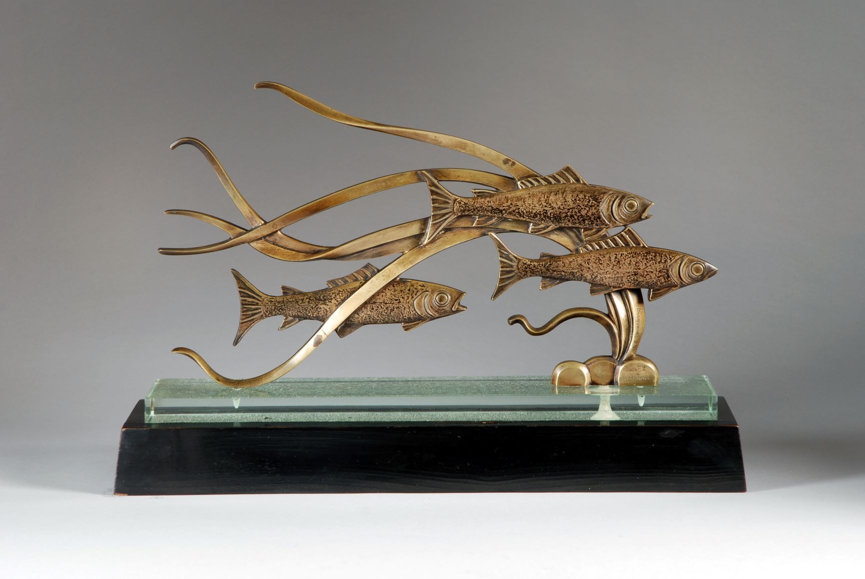 André Vincent Becquerel | Poissons dans les algues (Circa 1940) | MutualArt