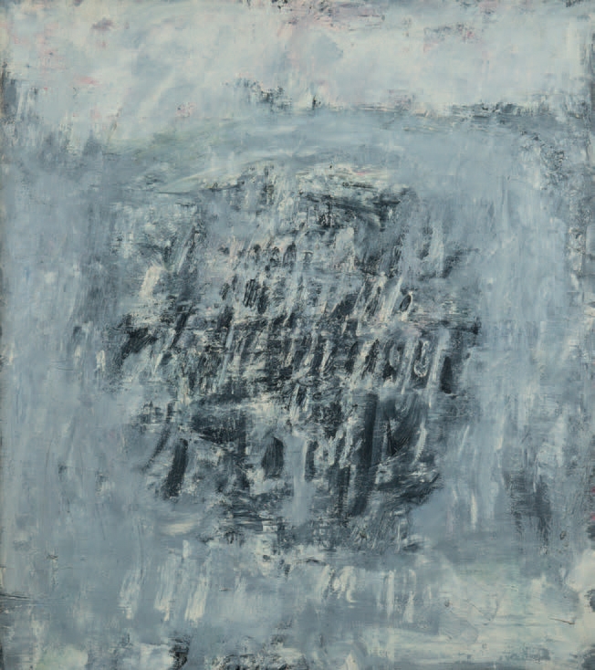 Horia Damian | Composition grise (1958) | MutualArt