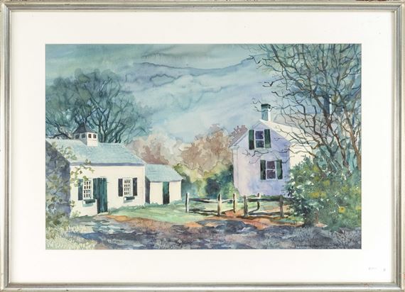 Elizabeth Pratt | Truro house and outbuildings | MutualArt