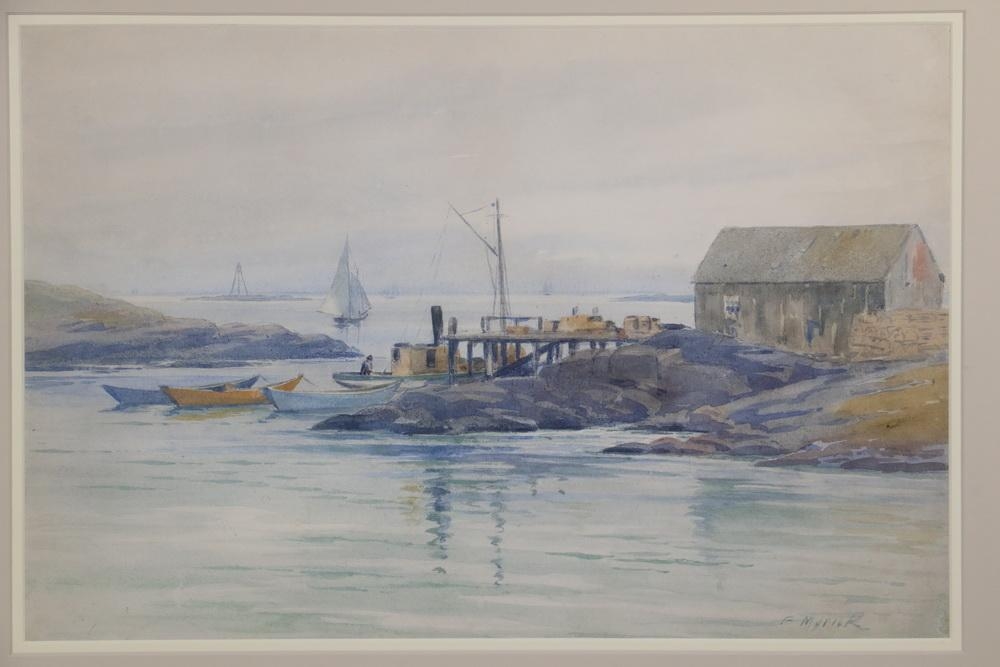 Frank Myrick | The Landing (Circa 1895) | MutualArt