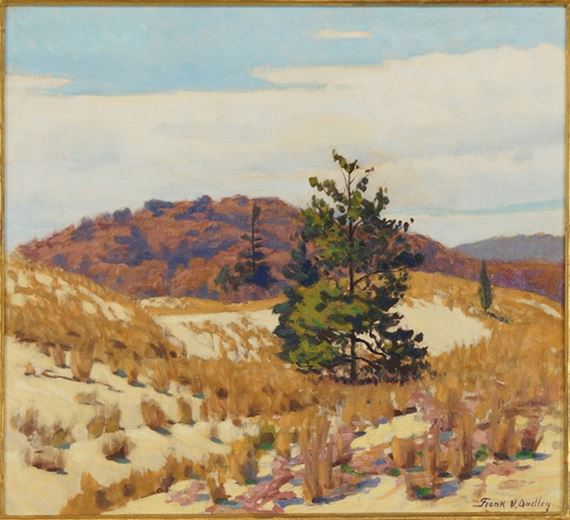 Frank V. Dudley | November Paints the Dunes | MutualArt
