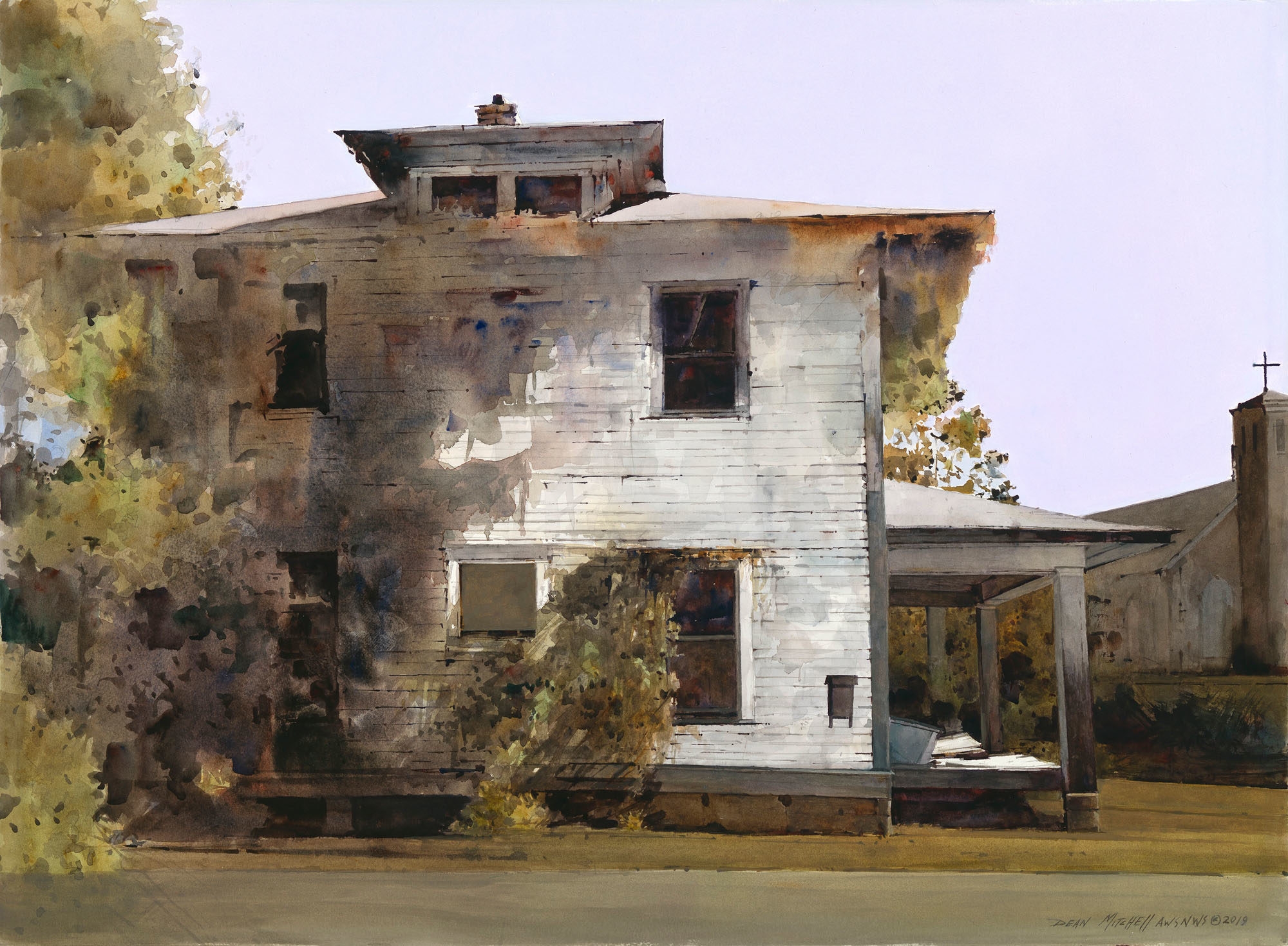 Dean Mitchell | Clapboard House | MutualArt