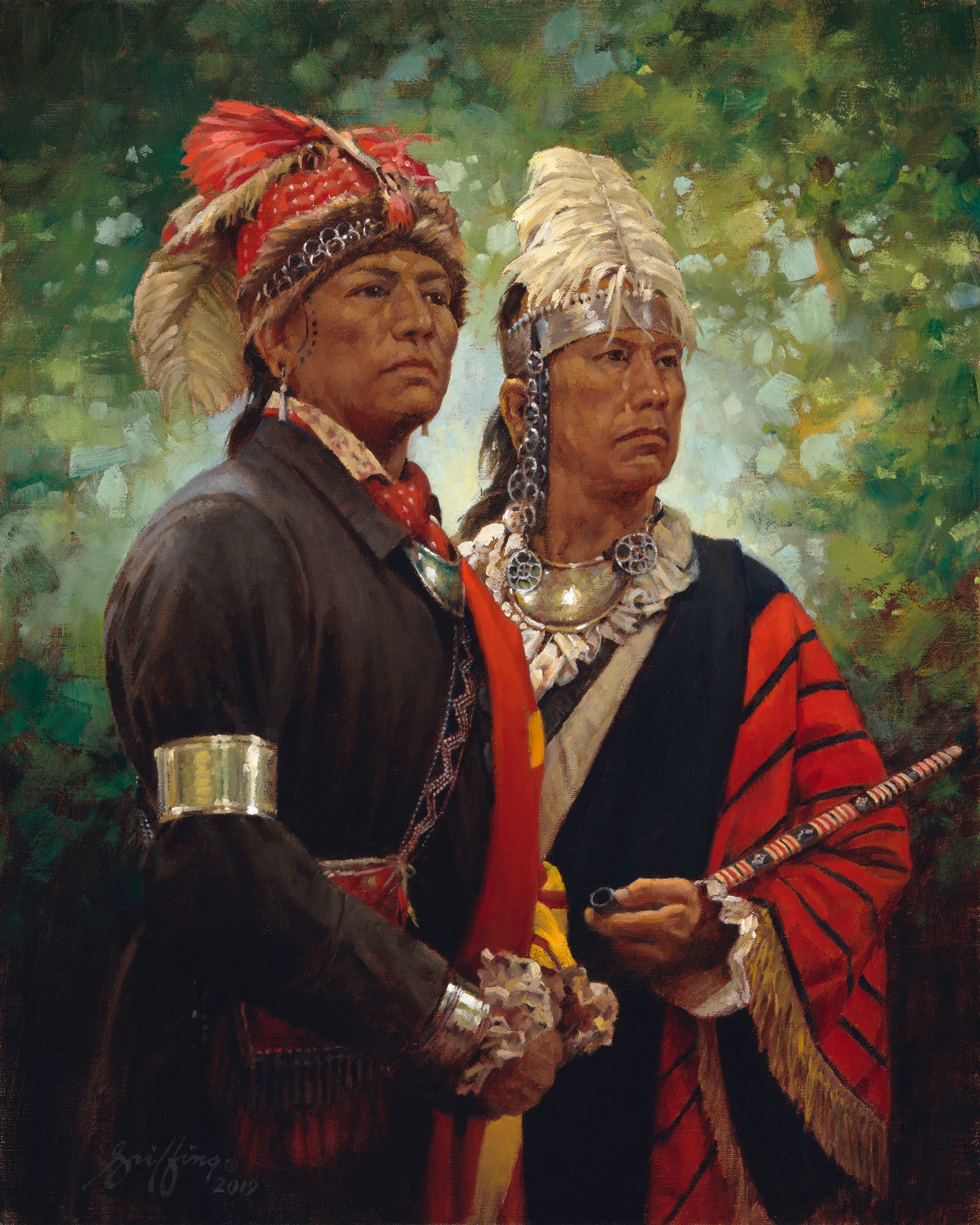 Robert Griffing | War Chief of the Mohwak (1993) | MutualArt