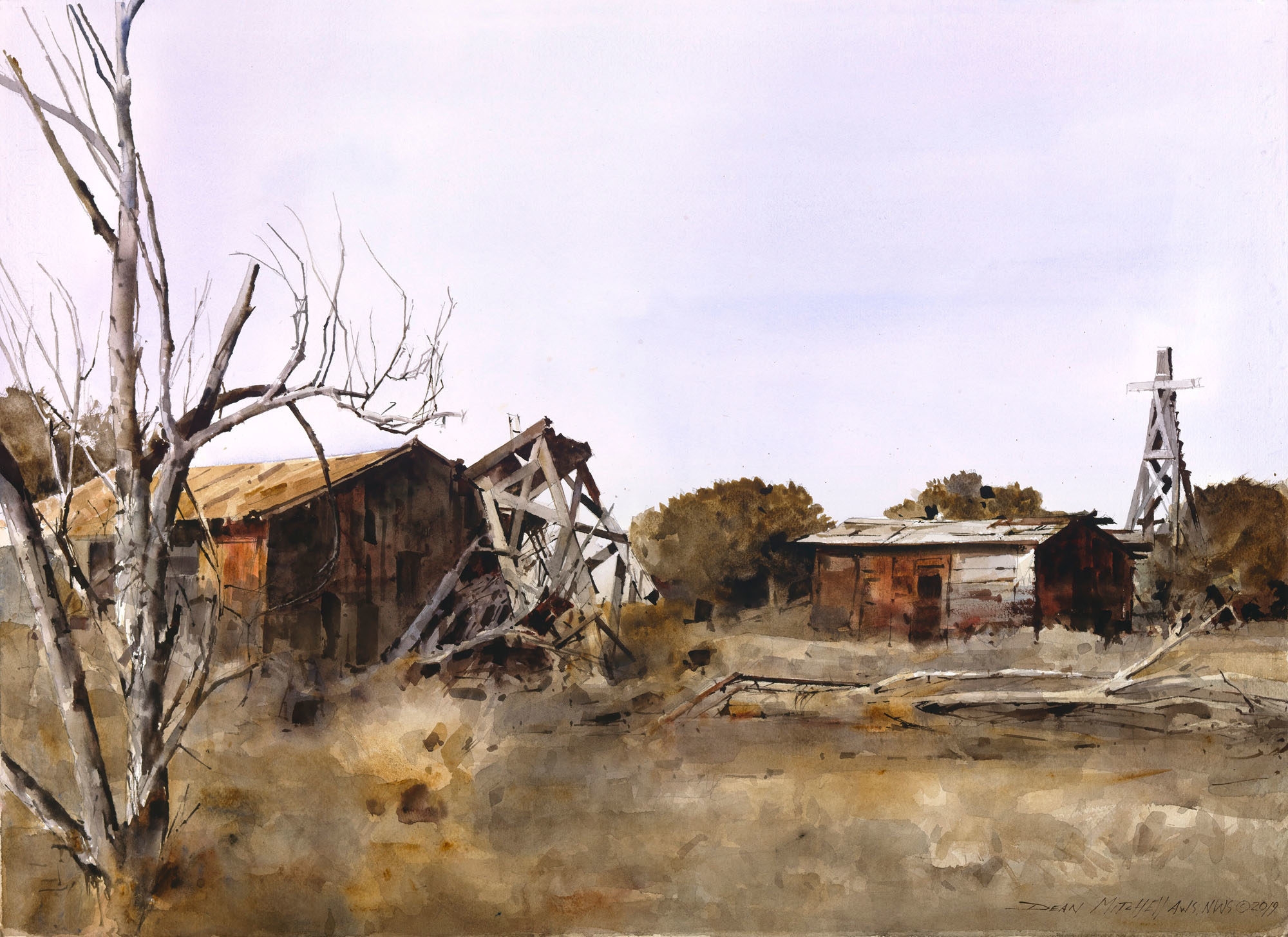 Dean Mitchell | Clapboard House | MutualArt