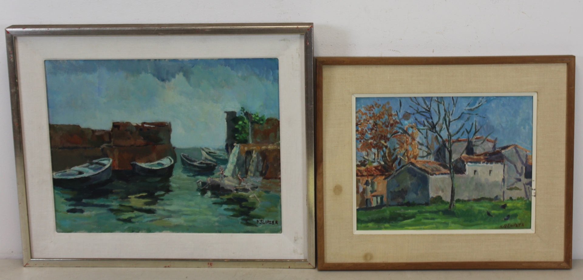 Kurt Sluizer | 2 Works: Untitled | MutualArt