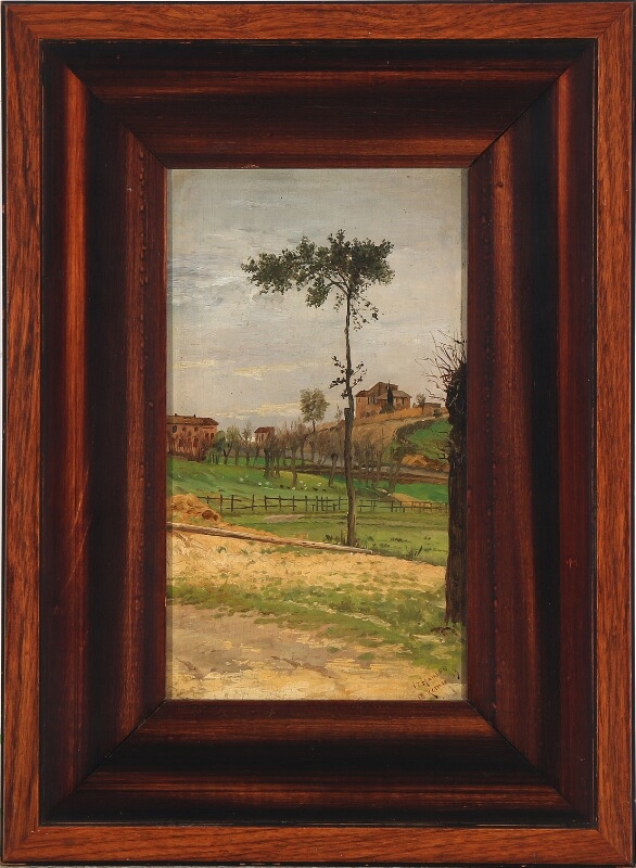 Josef Theodor Hansen | From the outskirts of Rome (1883) | MutualArt