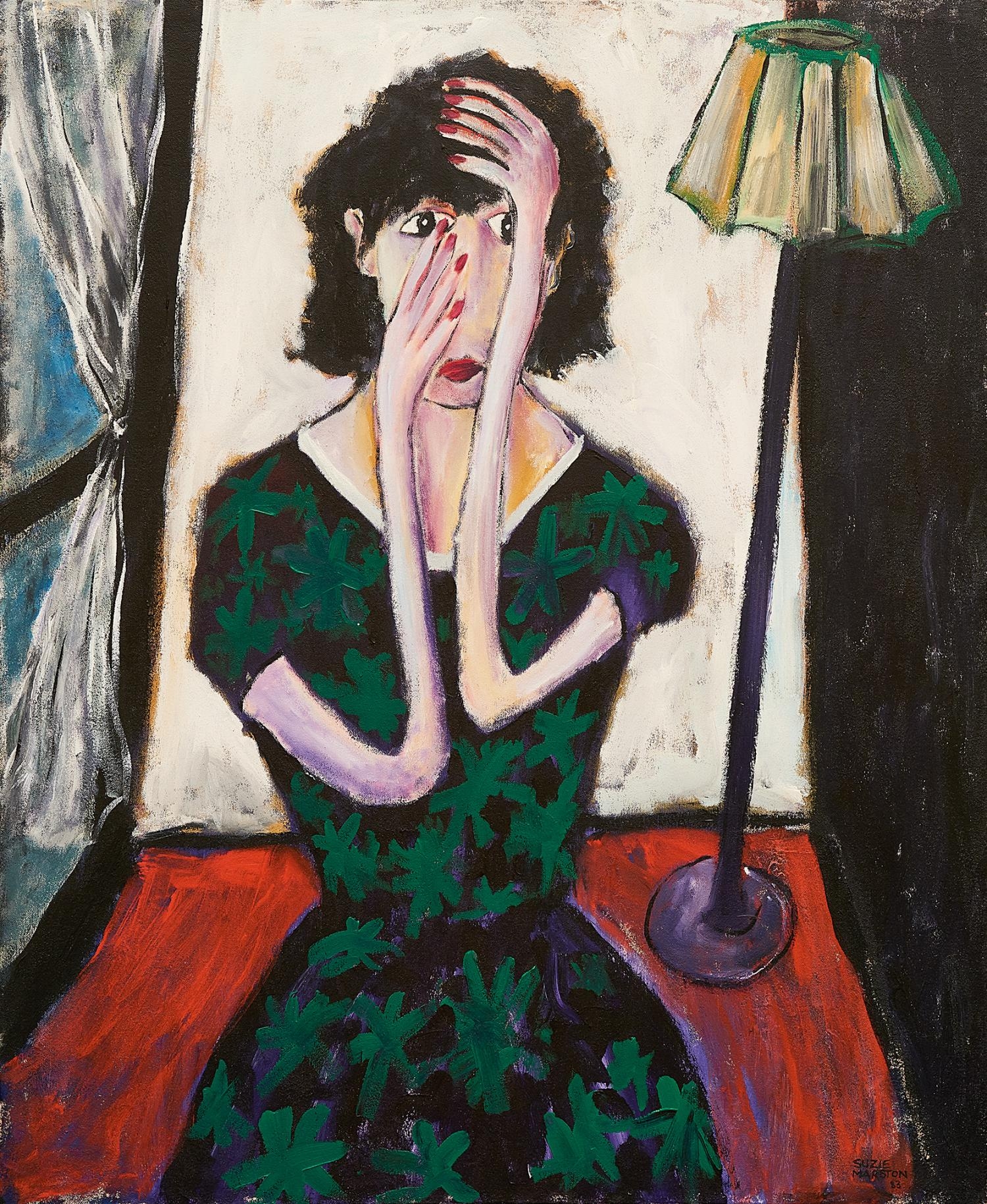 Suzie Marston | Portrait of the Artist as a Lampshade (1983) | MutualArt