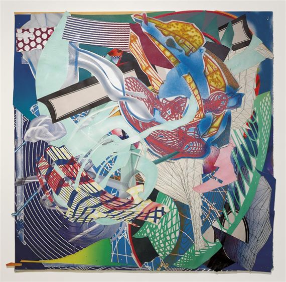 Frank Stella | Collage for Algadar (1998) | MutualArt