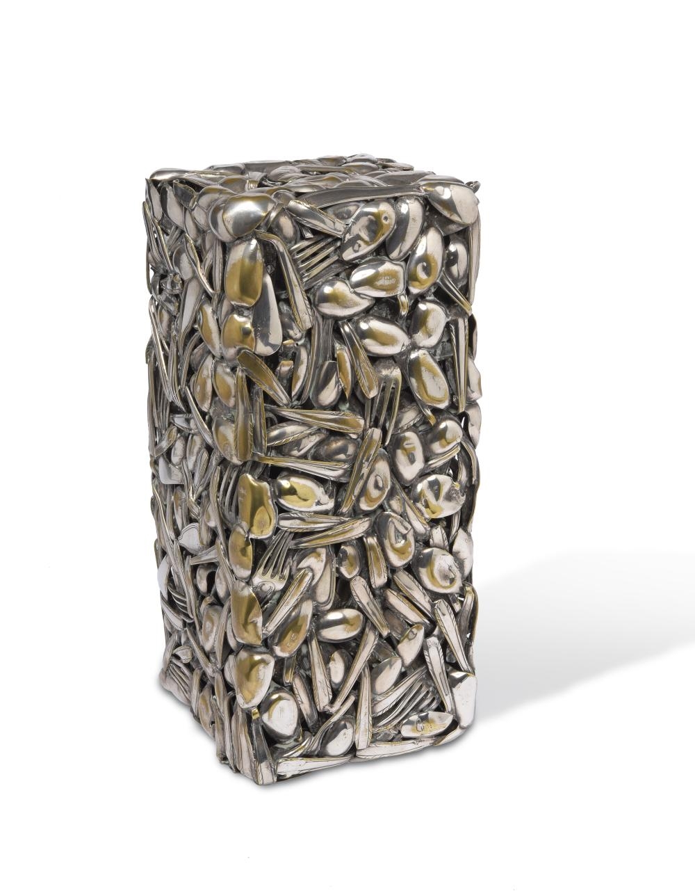 César Baldaccini | Compression de couverts (1988) | MutualArt