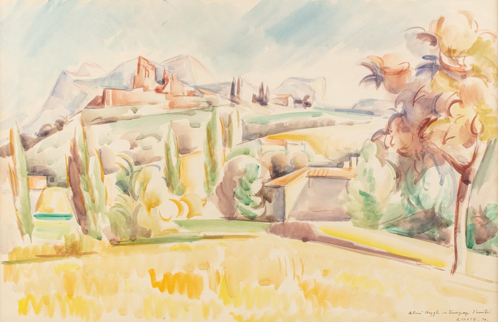André Lhote | Paysage de la Drôme | MutualArt