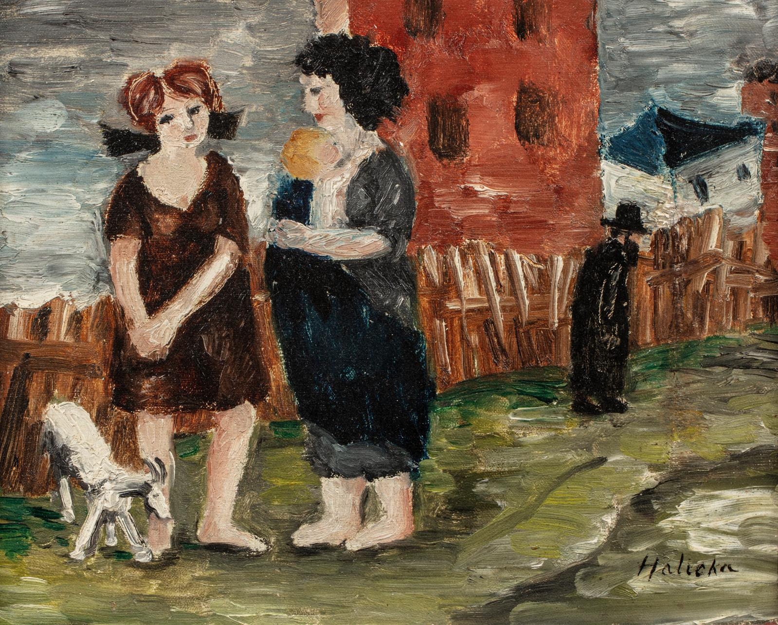 Alice Halicka | La Conversation | MutualArt