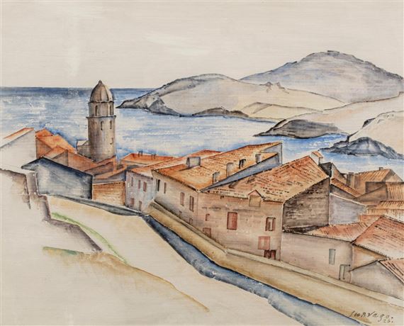 Léopold Survage | Vue de Collioure | MutualArt