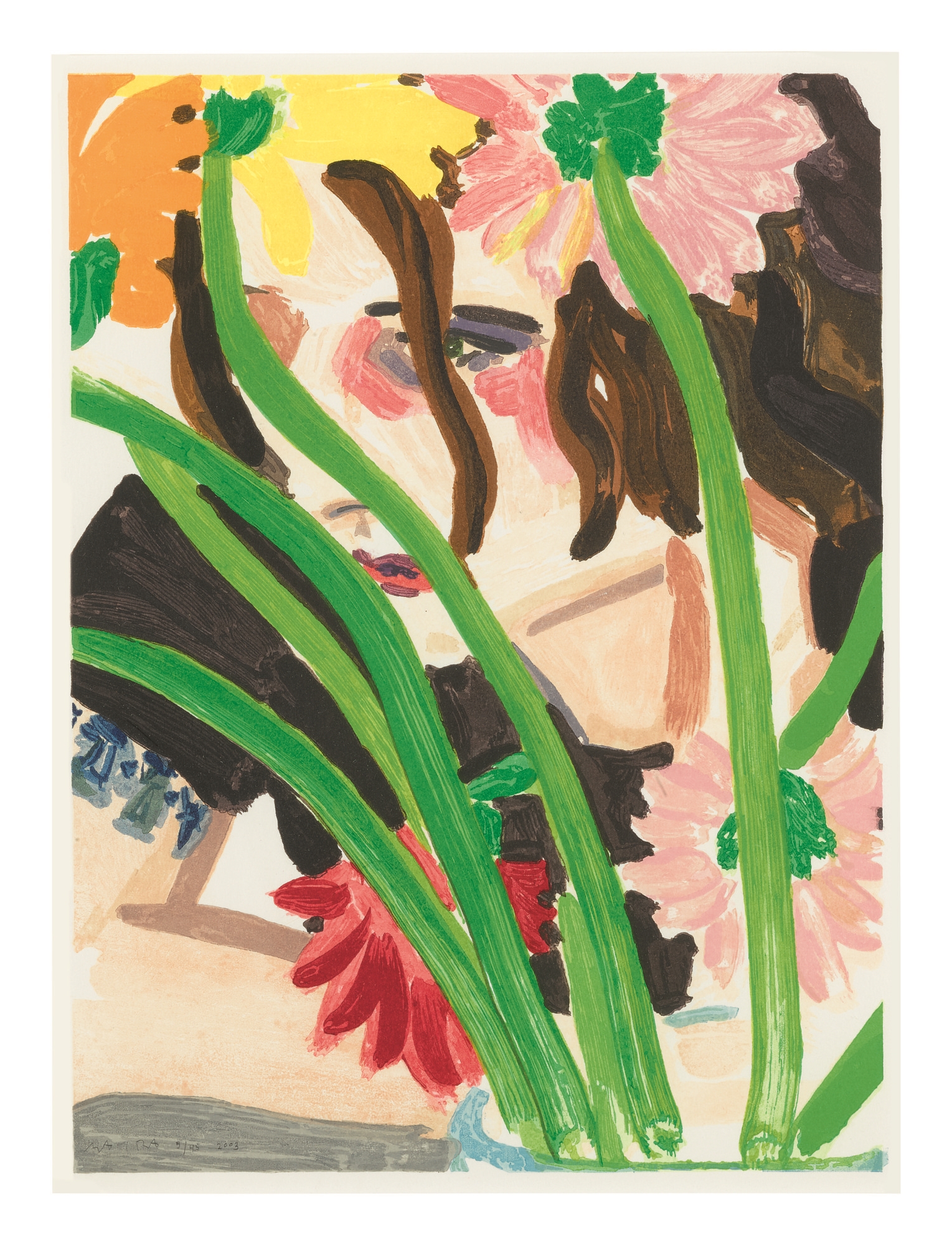 Elizabeth Peyton | Flower Ben (Circa 2003) | MutualArt