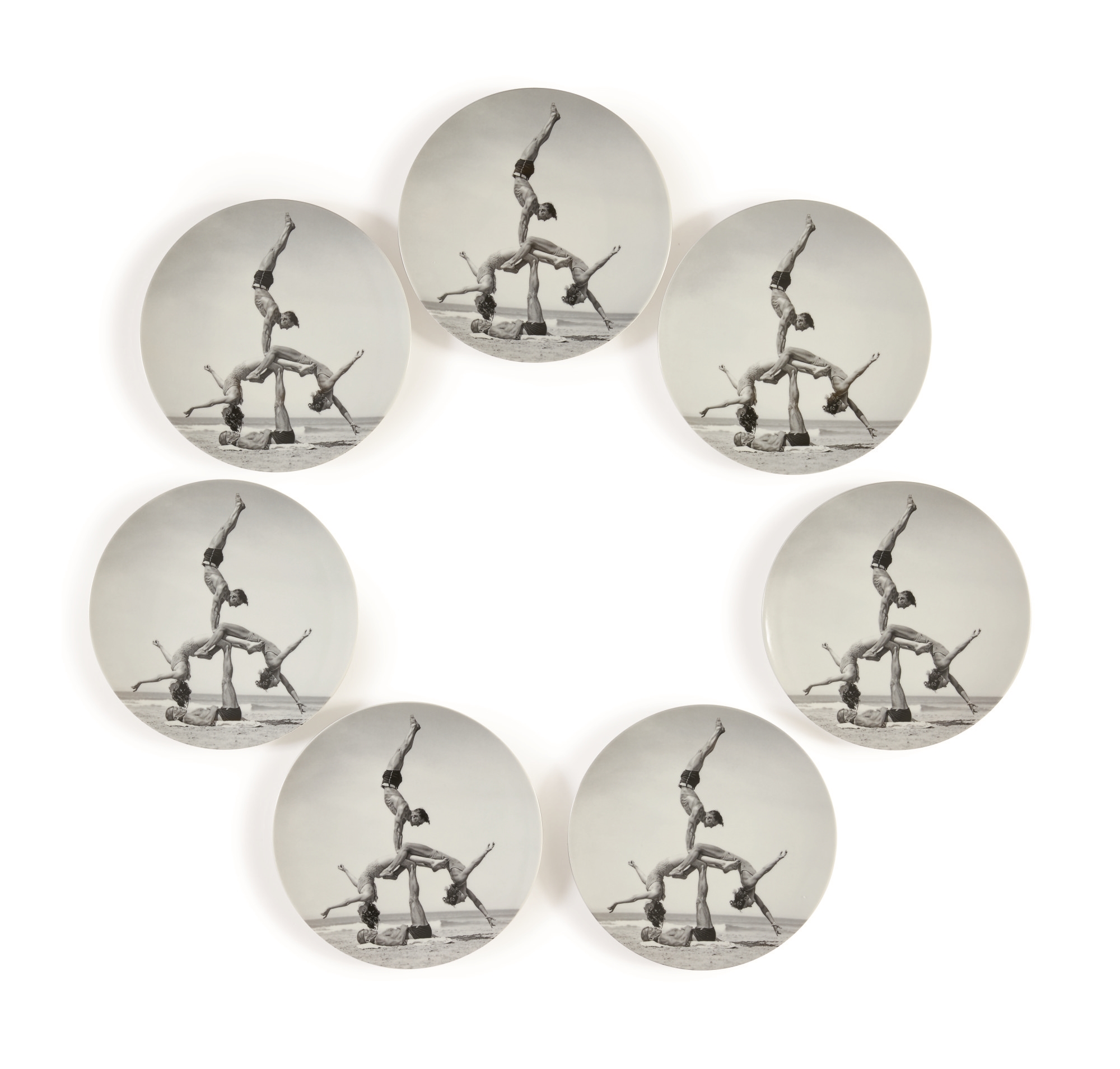 Jeff Koons | UNTITLED (SEVEN PLATES) | MutualArt