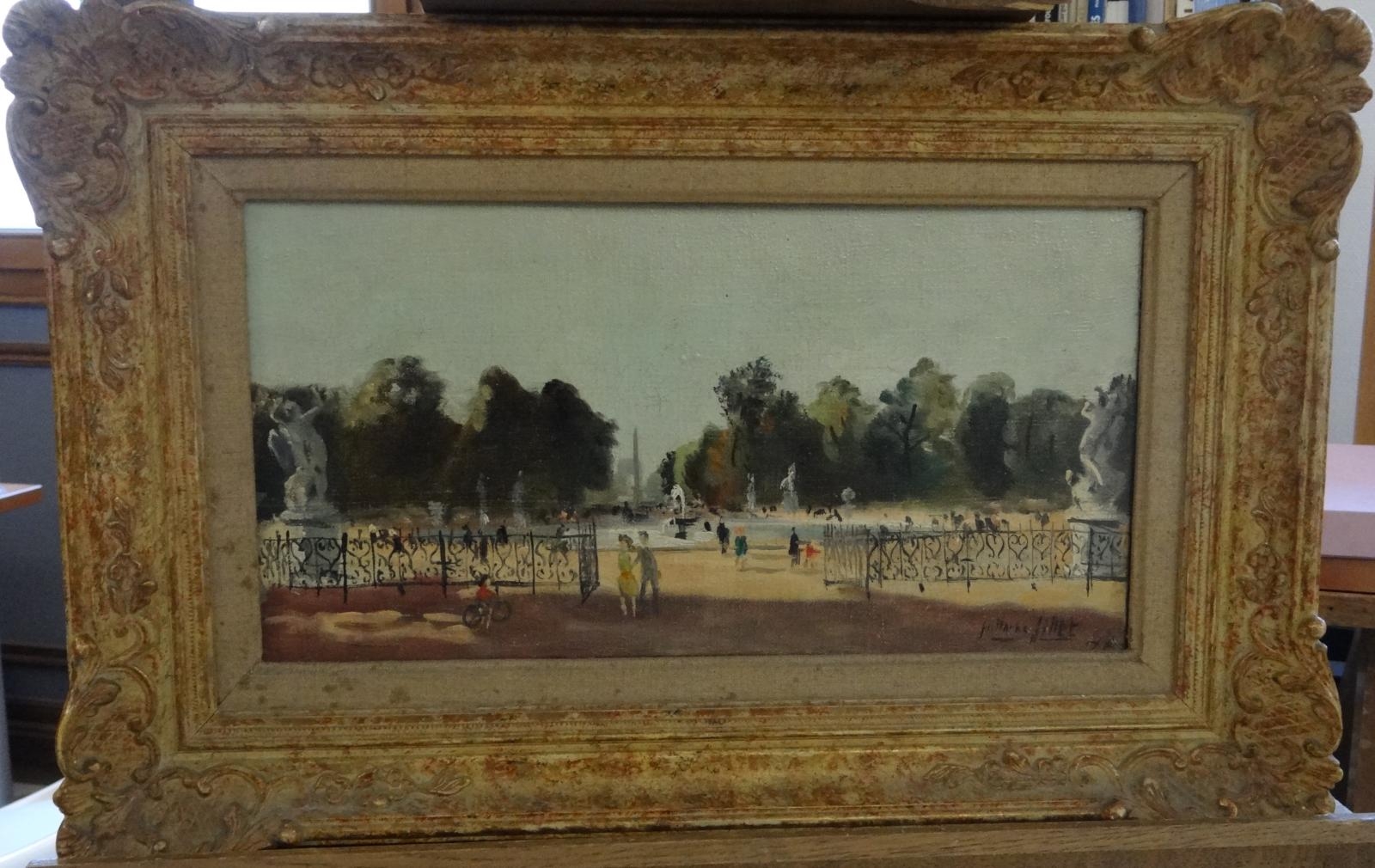 Guillaume Gillet | Jardin des Tuileries à Paris (1948) | MutualArt