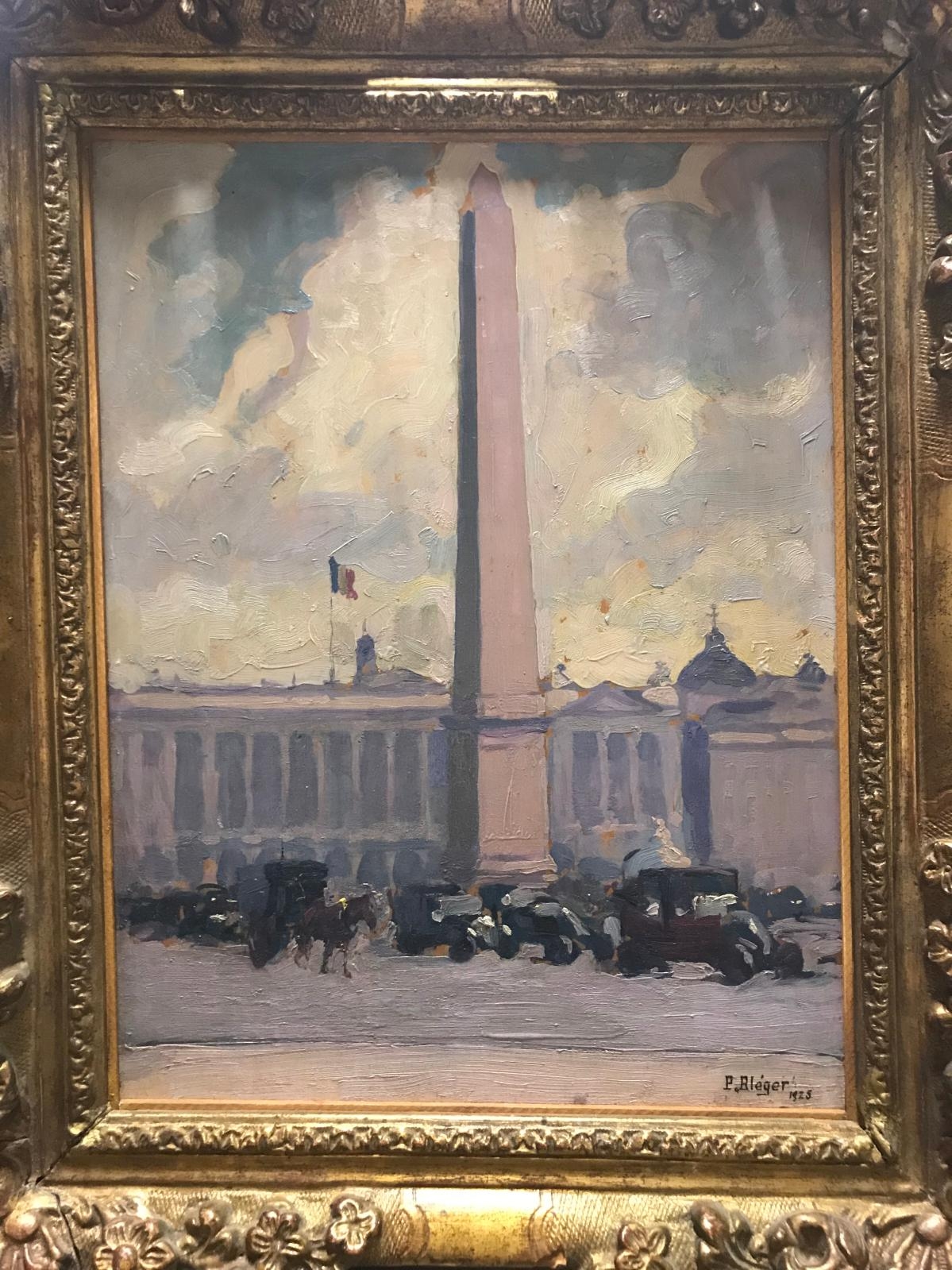 Paul Leon Bleger | Place de la Concorde (1925) | MutualArt