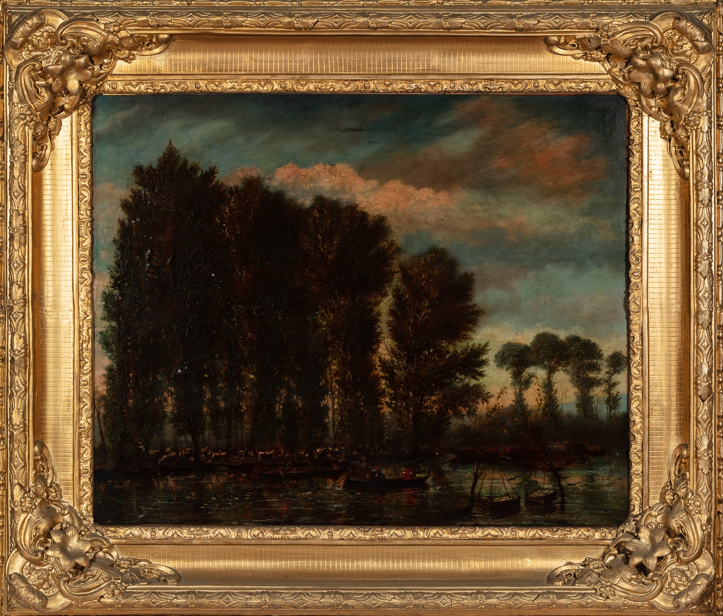 Thomas Pyne | A country outing | MutualArt