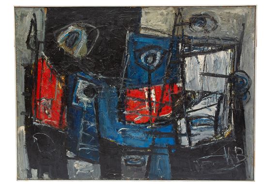 Karel Bleijenberg | Portrait of a woman (1967) | MutualArt