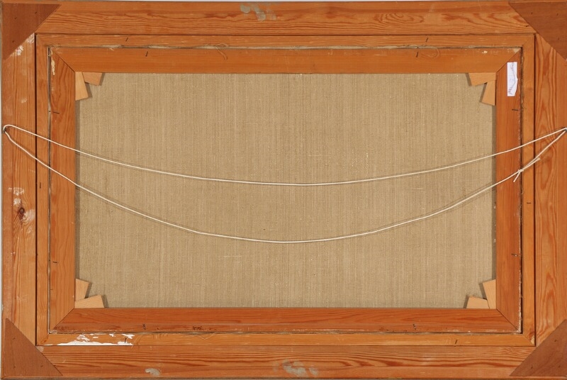 Axel Munch | Scene from Bornholm with fishermen | MutualArt