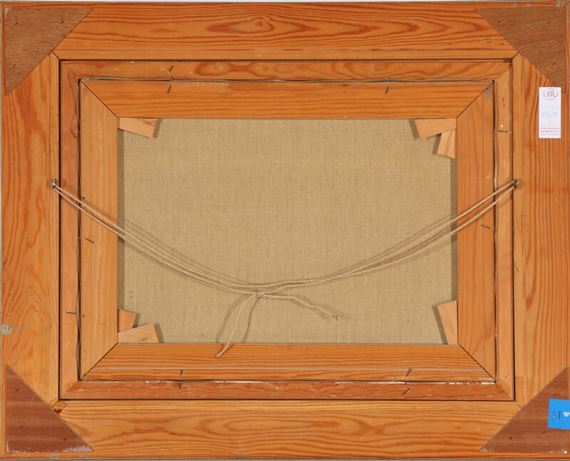 Axel Munch | Figures by a smokehouse, Bornholm | MutualArt