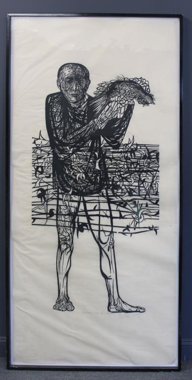 Leonard Baskin | Man of Peace | MutualArt