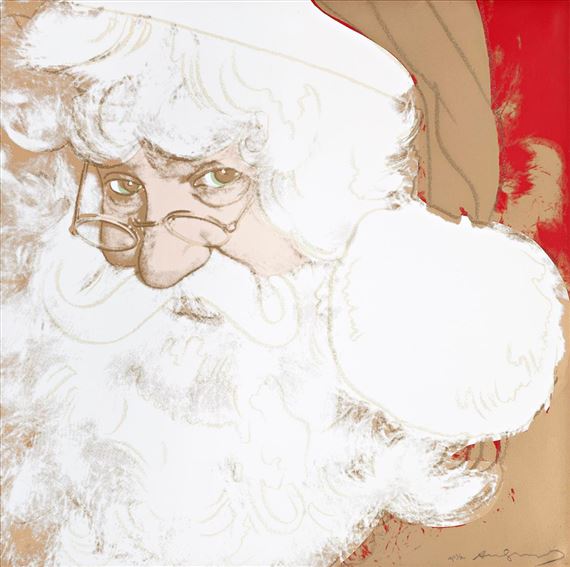 Andy Warhol | SANTA CLAUS, 1981 (FROM ‘MYTHS’ SERIES) | MutualArt