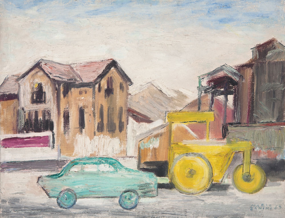 Mário Zanini | Paisagem Urbana (1963) | MutualArt