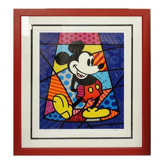 Romero Britto | Mickey Mouse | MutualArt