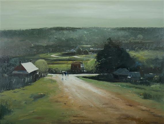 Colin Parker | The Road to Hill End, NSW | MutualArt