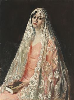 Augustus Edwin John | Portrait of Olive Snell | MutualArt
