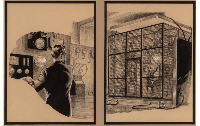 Lawrence Sterne Stevens | Outpost Infinity, Super Science Stories ...