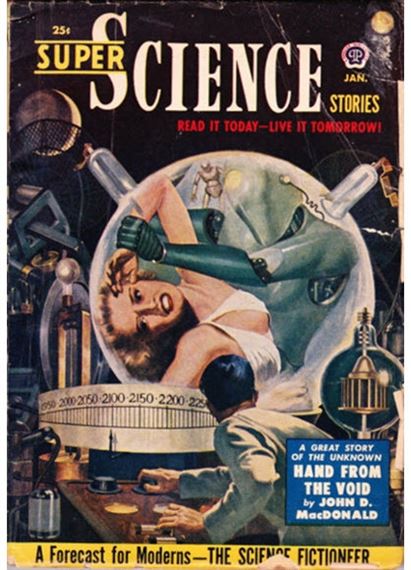 Lawrence Sterne Stevens | Hand from the Void, Super Science Stories ...