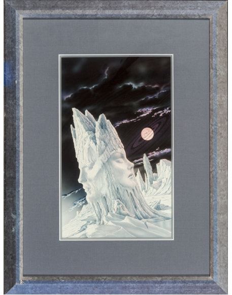 Alex Ebel | The Left Hand of Darkness paperback cover | MutualArt