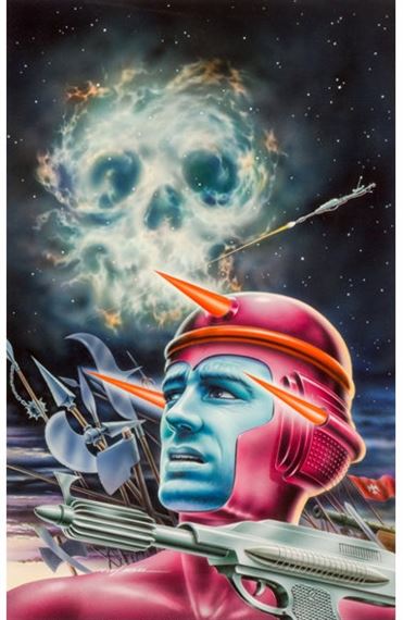 Alex Ebel | Section G: United Planets paperback cover (1976) | MutualArt