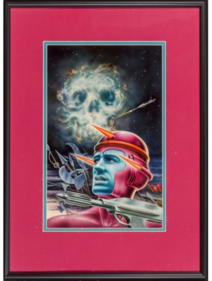 Alex Ebel | Section G: United Planets paperback cover (1976) | MutualArt