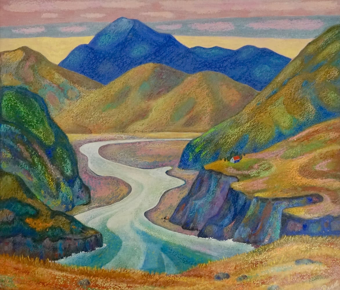 William James Reed | Red Roof | MutualArt