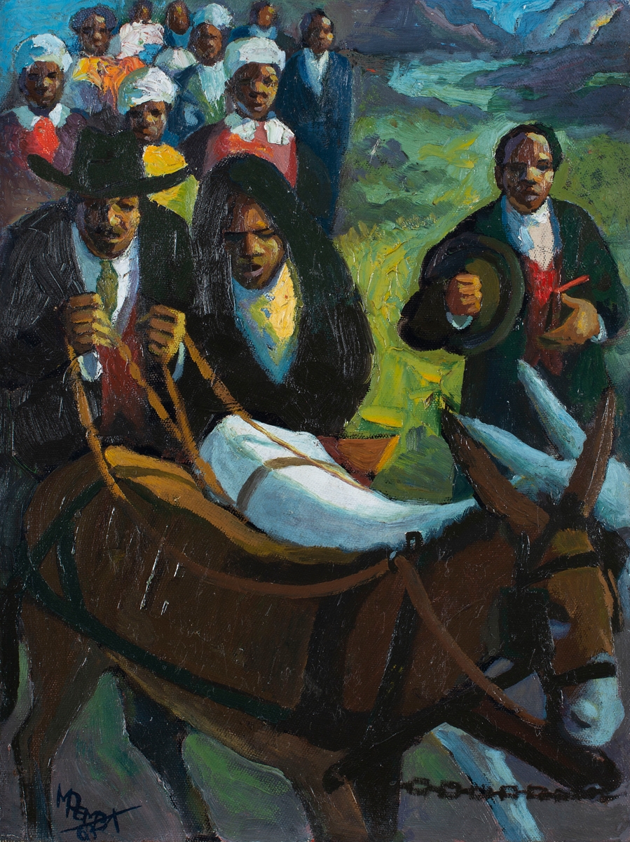 George Pemba | The Funeral (1968) | MutualArt