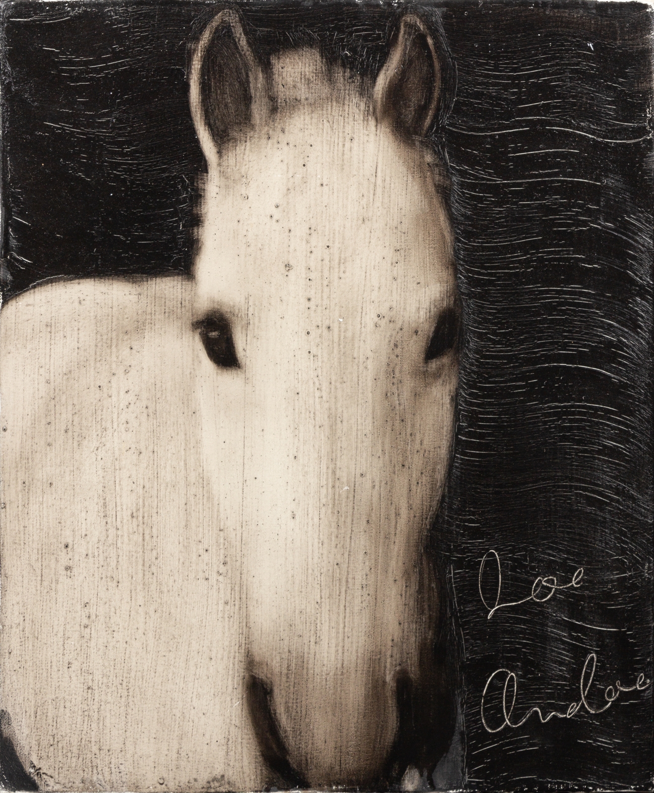 Joe Andoe | Untitled (Horse Head) (1995) | MutualArt