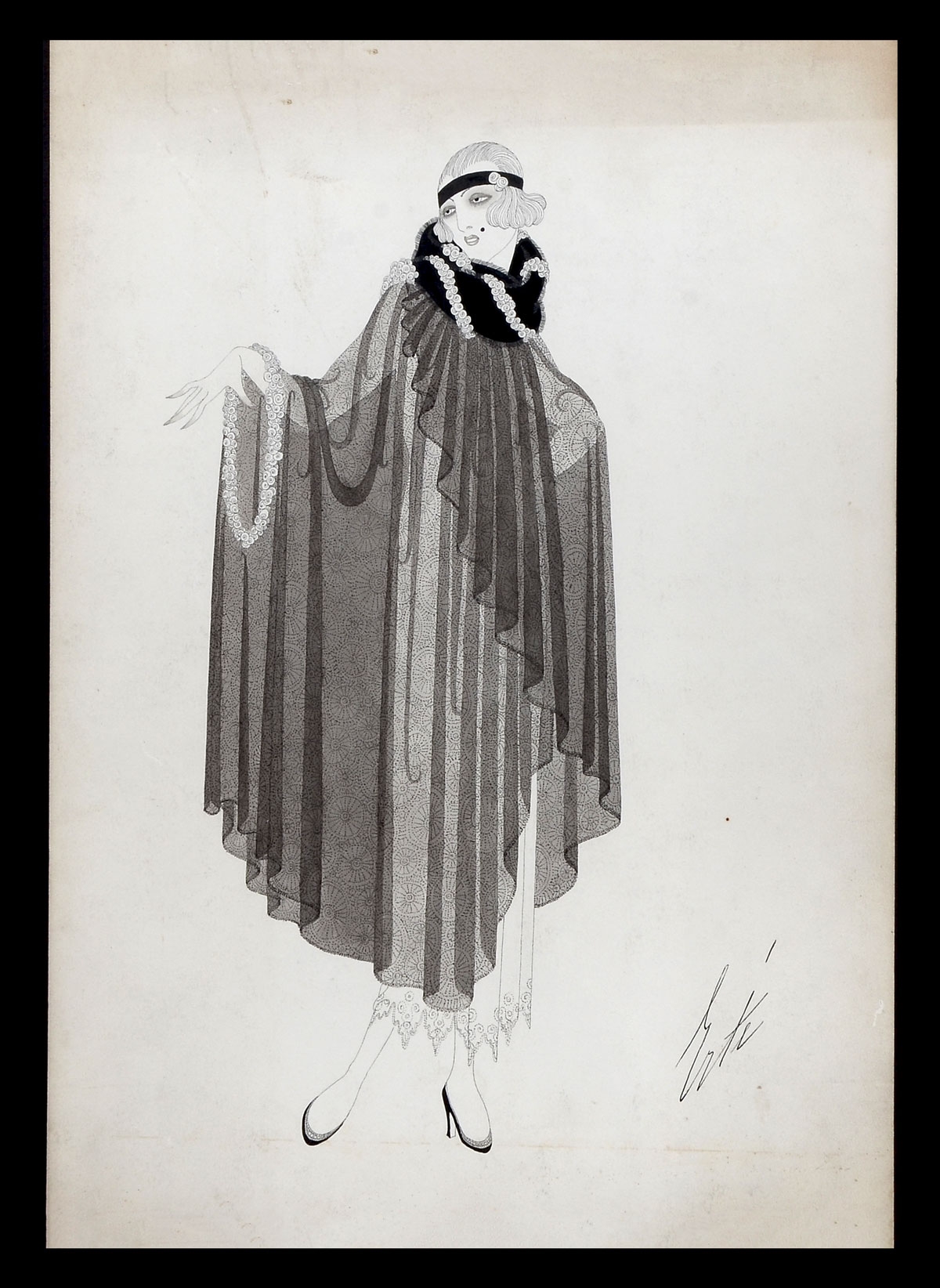 Erté | Fish Bowl | MutualArt