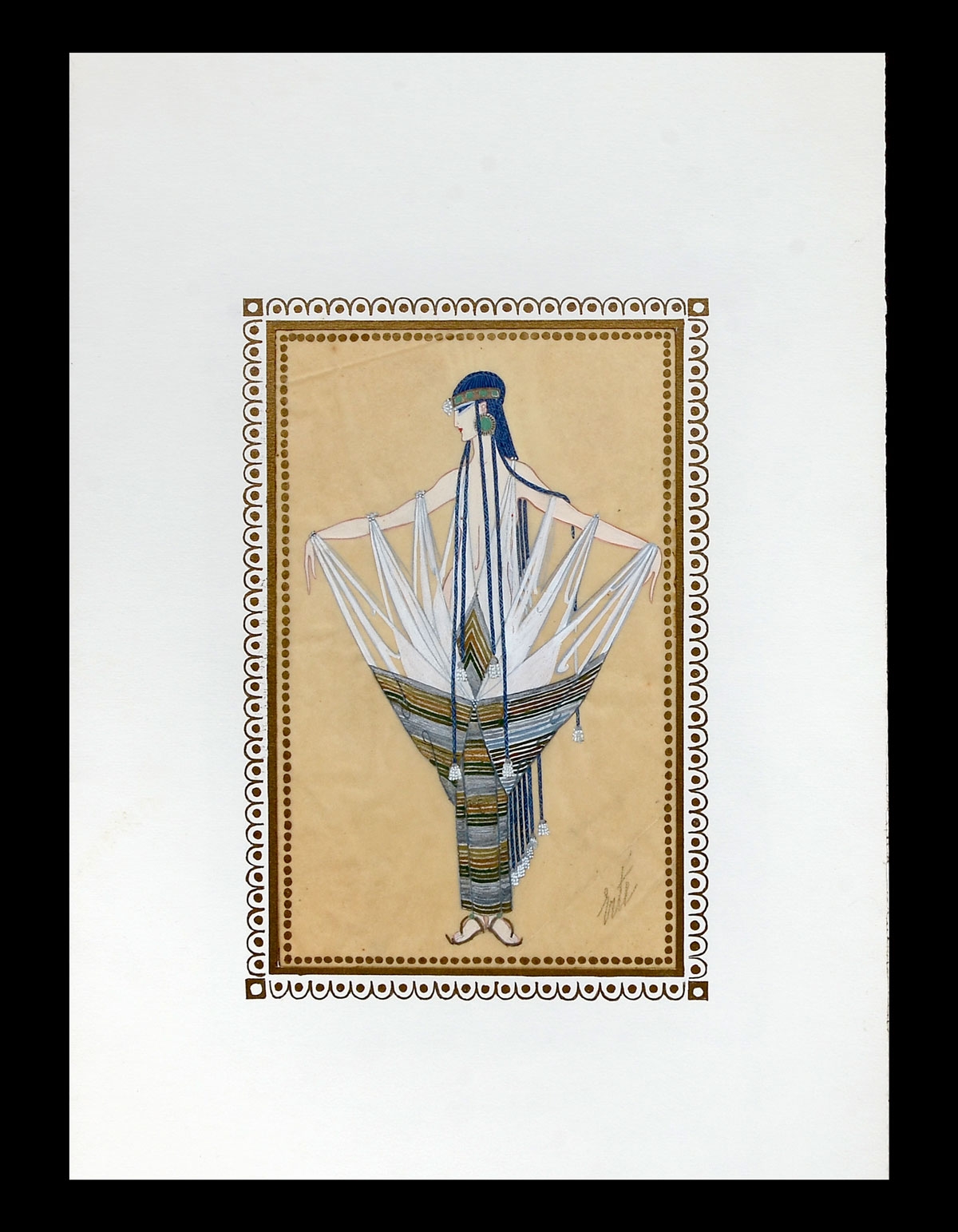 Erté | Fish Bowl | MutualArt