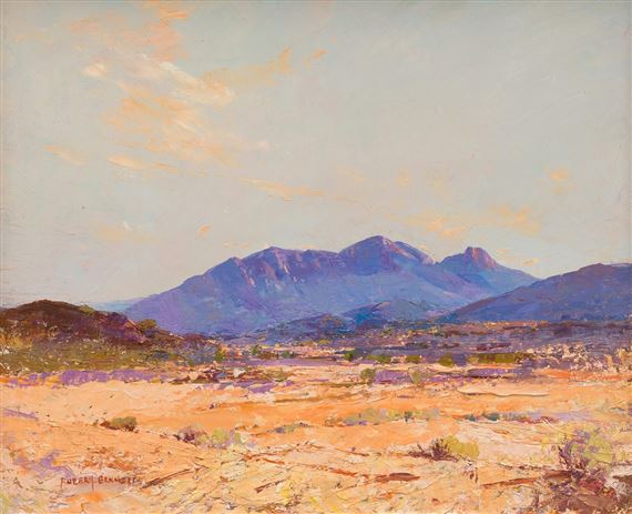 Rubery Bennett | Mount Sonder | MutualArt