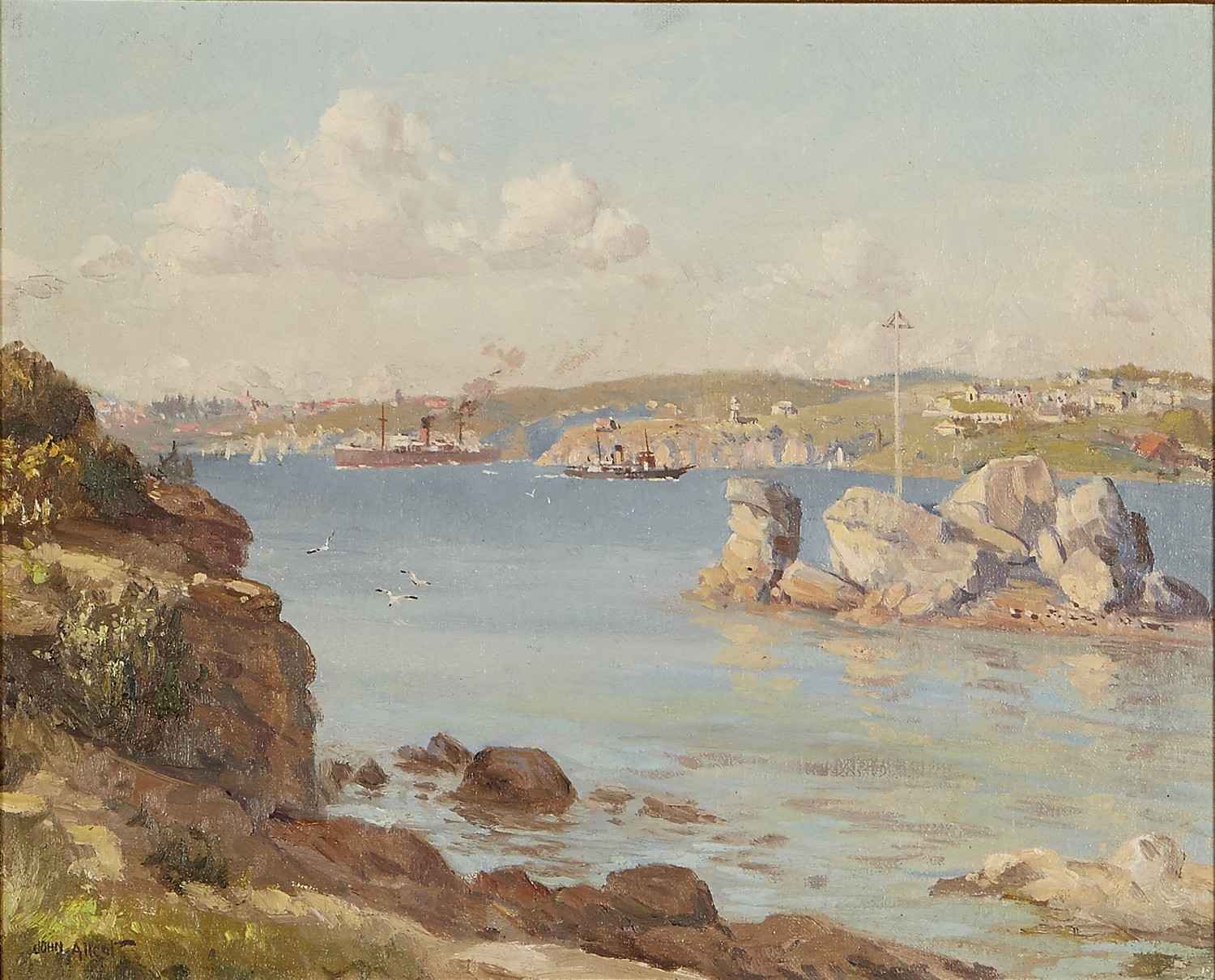 John Charles Allcot | Harbour View | MutualArt