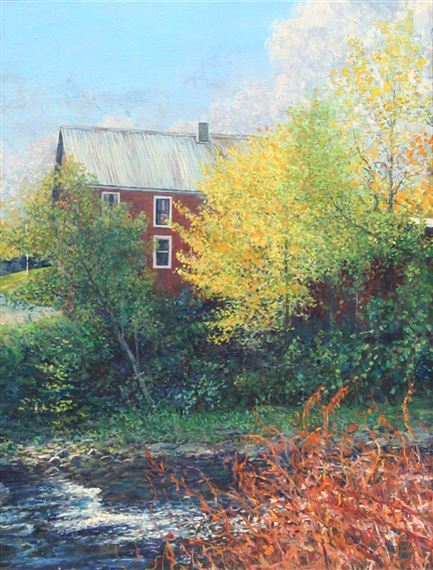 Wally Ames | Vermont Farmhouse | MutualArt