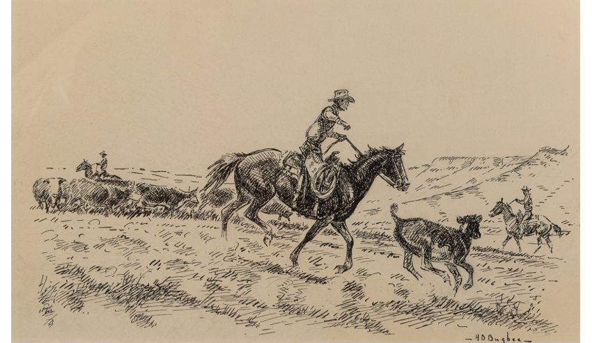 Harold Bugbee | Spring Work, Pinky Price interior book illustration ...