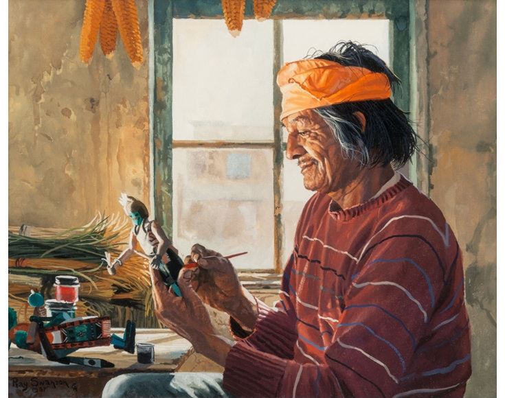 Ray Swanson | Sanchet Going Home | MutualArt