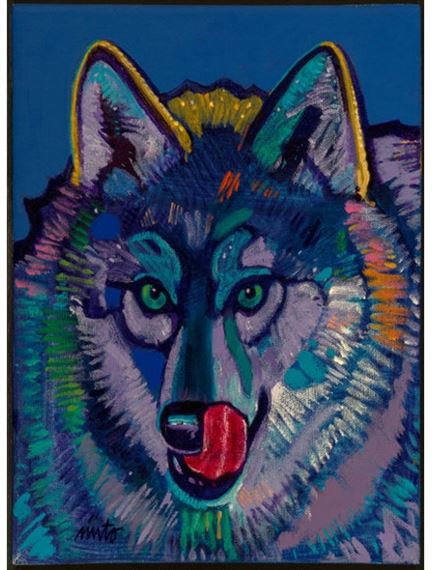 John Nieto | Gray Wolf | MutualArt
