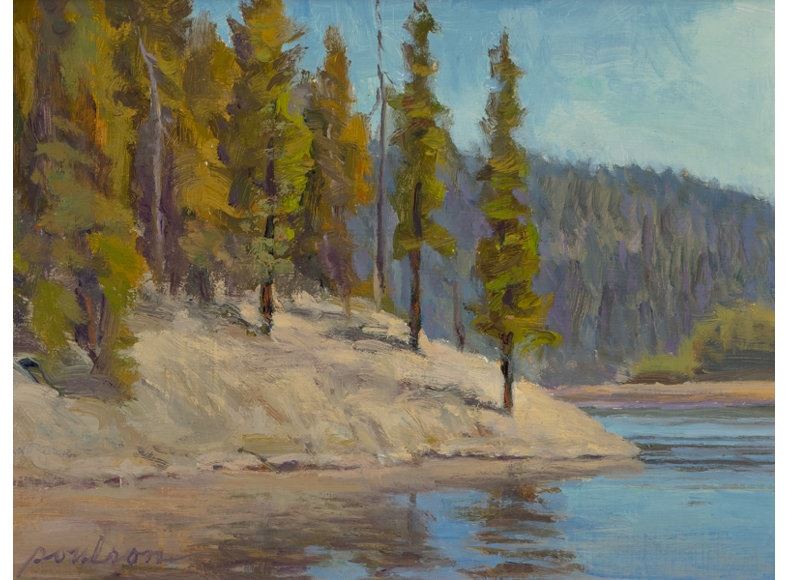 James Poulson | Yellowstone River | MutualArt