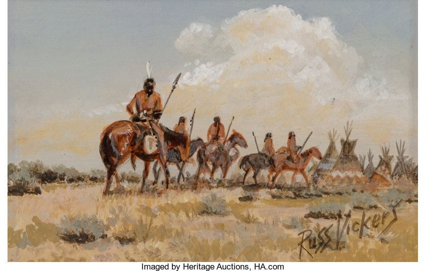 Russ Vickers | Plains Indians | MutualArt