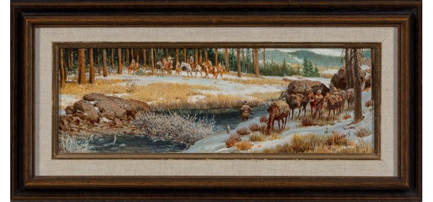 Russ Vickers | Contested Beaver Pond | MutualArt