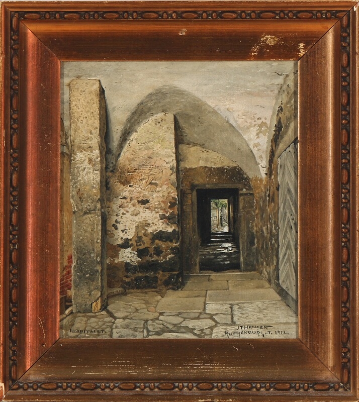 Josef Theodor Hansen | From the hospital in Rothenburg (1912) | MutualArt